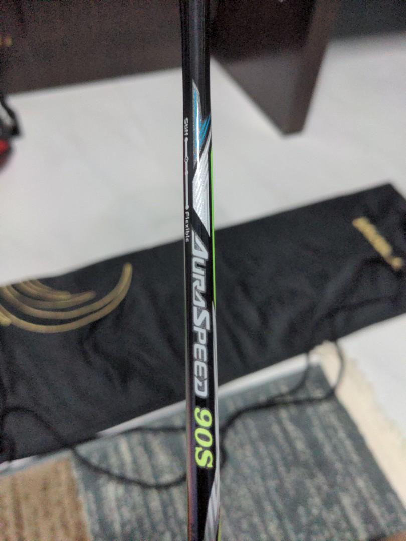 Victor Auraspeed 90s Badminton Racket, Sports Equipment, Sports & Games ...