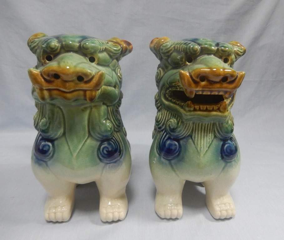 Vintage Chinese Dragon Foo Dog Figurine Sculpture Figurines Art ...