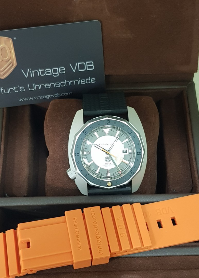 Vintage VDB Automatic Watch, Luxury, Watches on Carousell