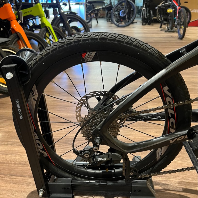 VOLCK Zeolite 22s Carbon Fiber Folding Bike, Sports Equipment, Bicycles ...