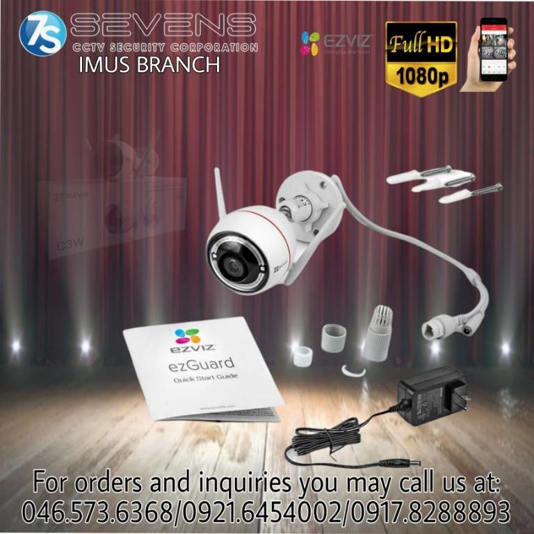 EZviz Husky Air Wifi CCTV Camera, Furniture & Home Living, Security ...
