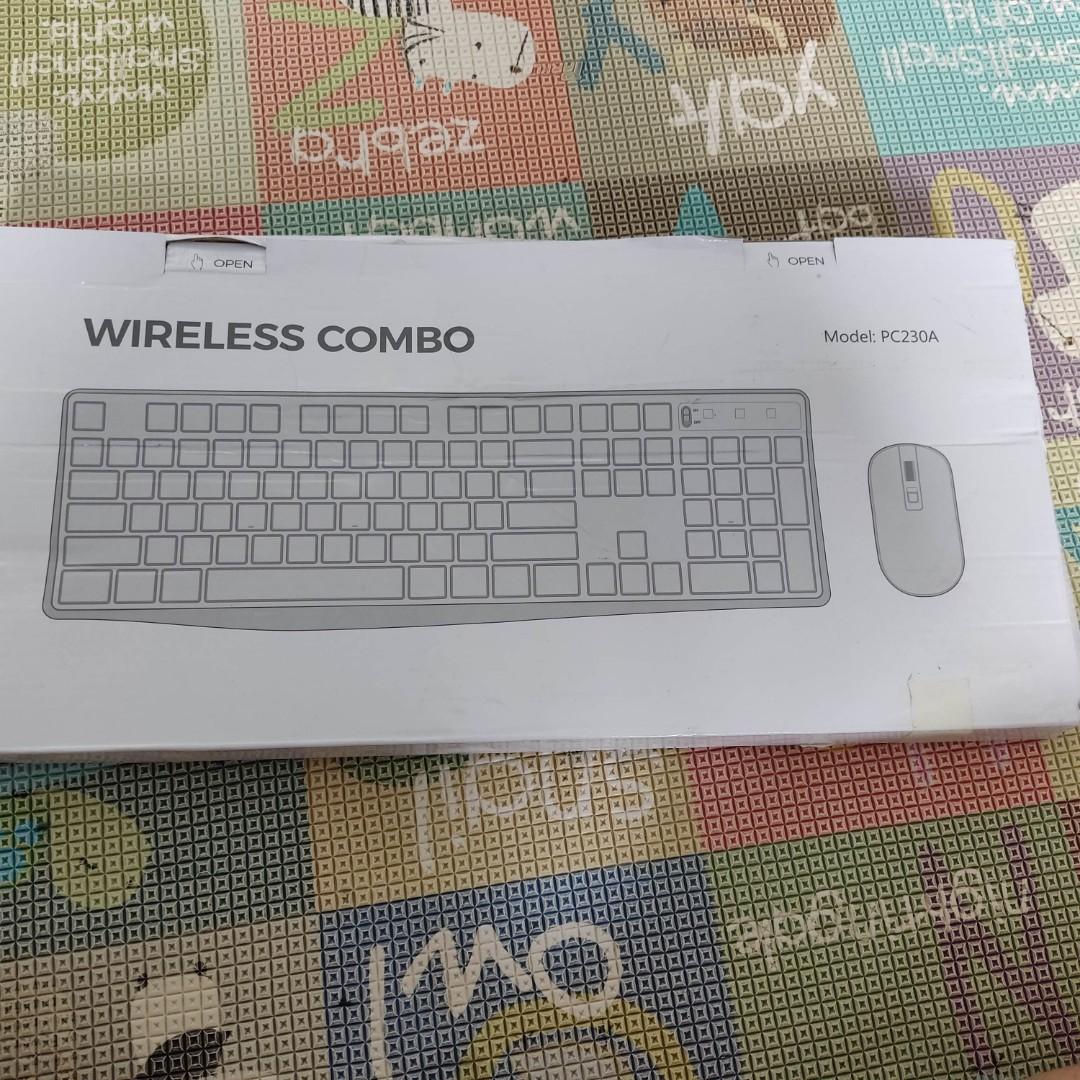 Wireless Combo Keyboard & Mouse, Computers & Tech, Parts & Accessories ...