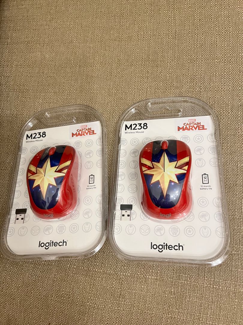 Wireless Mouse Captain Marvel Limit edition, Mobile Phones & Gadgets ...