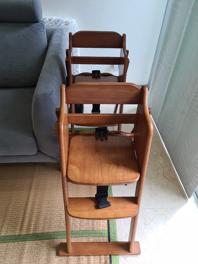 Yamatoya Tatameru Foldable Highchair, Babies & Kids, Nursing & Feeding ...
