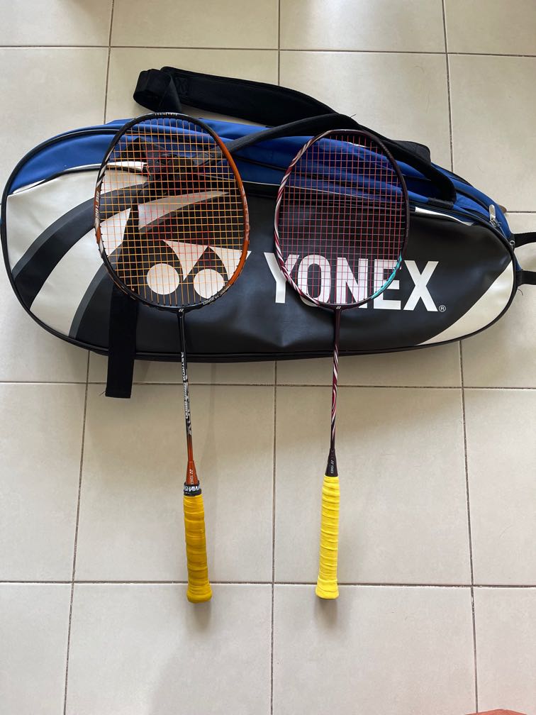 Yonex Bag + Astrox 8500tour, Sports Equipment, Sports & Games, Racket ...
