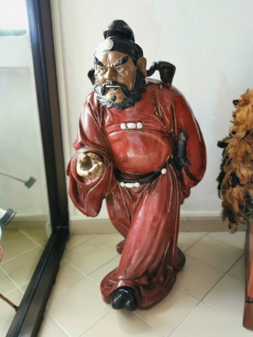 Zhong Kui Statue, Hobbies & Toys, Memorabilia & Collectibles, Vintage ...