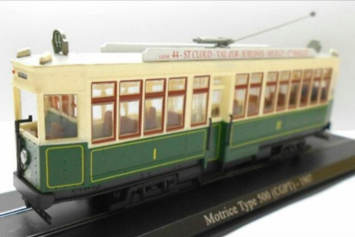 1/87 HO scale atlas display Railway / Tram model - Motrice Type 500 ...