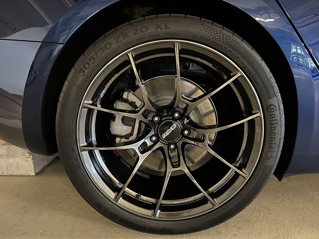 20inch Rays G025 114.3x5 Tesla model 3 Tesla model x, Car Accessories ...