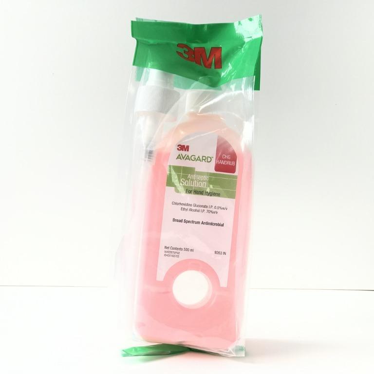 3M AVAGARD 500ml Handrub Antiseptic Solution Broad Spectrum ...