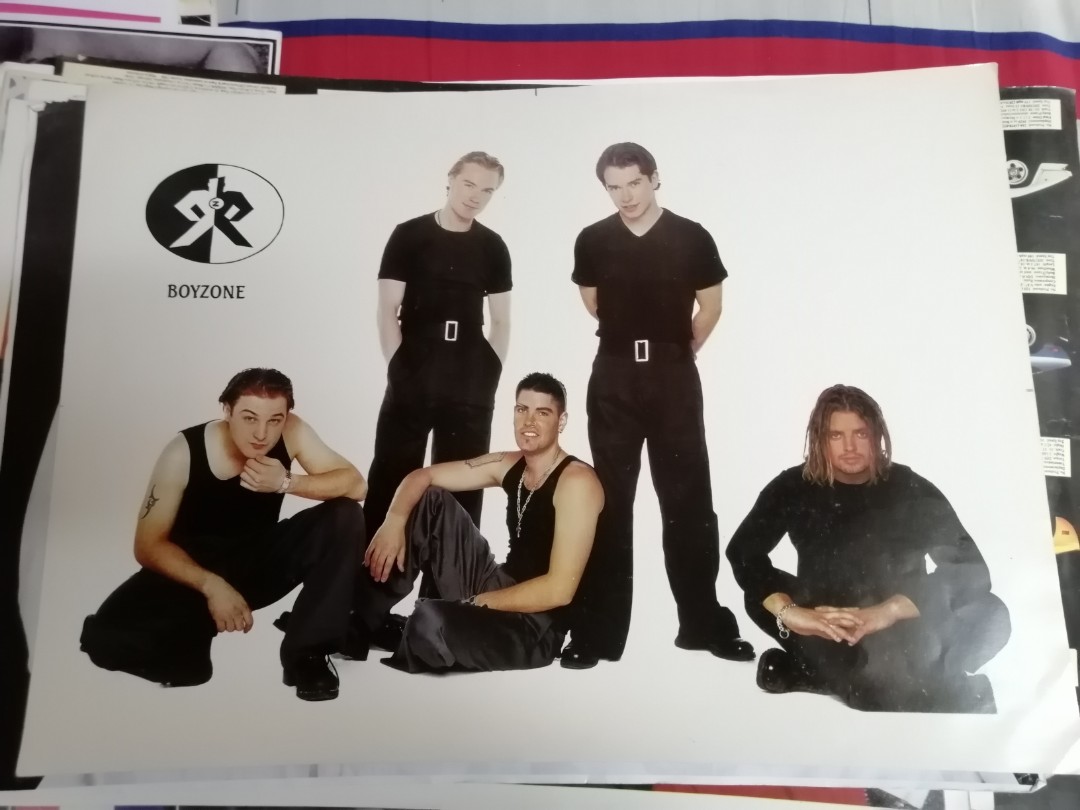 90's Vintage Poster BOYZONE, Hobbies & Toys, Memorabilia & Collectibles ...