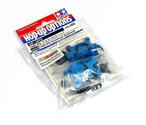 田宮模型遙控車零件 Tamiya Hop-Up Options TA05-IFS Aluminum Bulkhead OP-1019 ...
