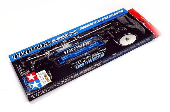 田宮模型遙控車零件 Tamiya TRF 415 MSX Lower Deck Set for Stick Type Battery ...