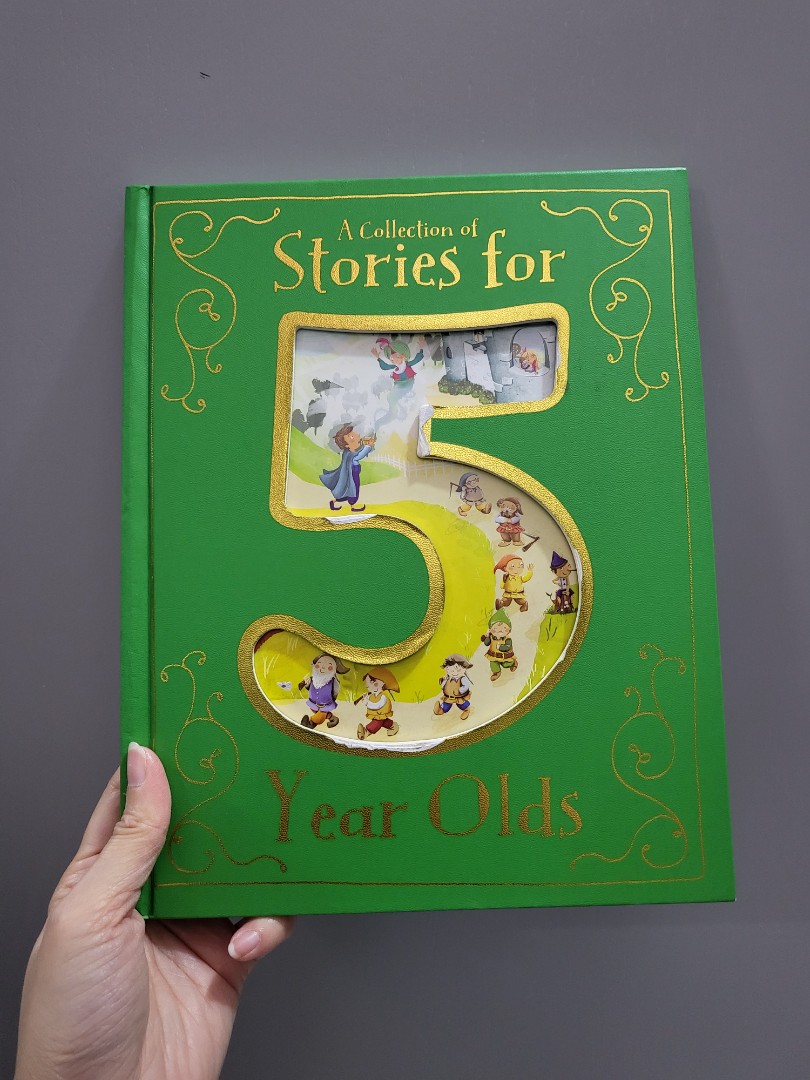 Kids story books A collection stories for 5 years old, 興趣及遊戲, 書本 & 文具 ...