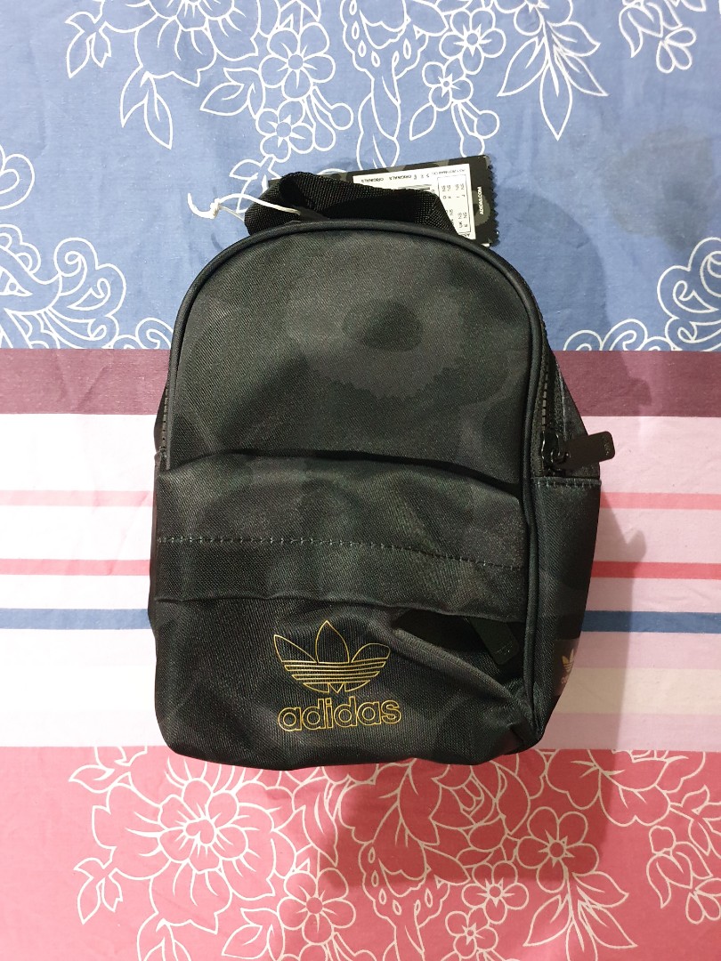 Adidas x Marimekko Mini Backpack (Black), Women's Fashion, Bags & Wallets, Backpacks on Carousell