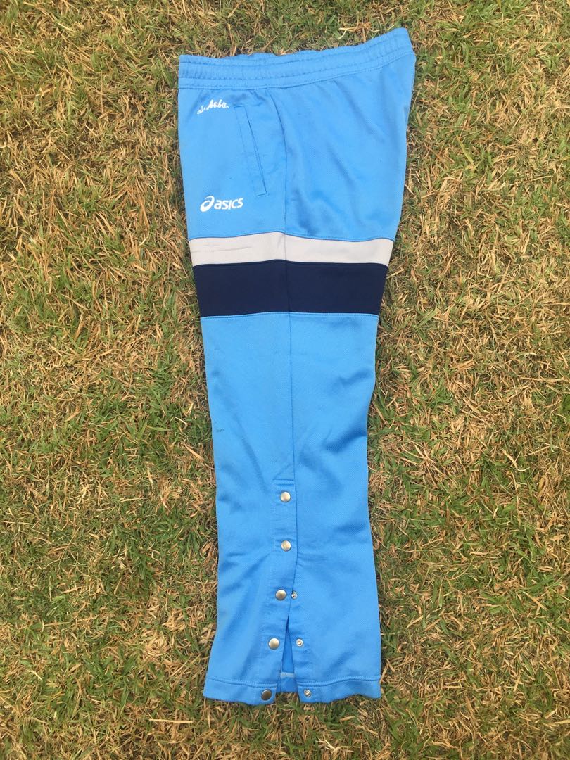 Asics track bottom, Men's Fashion, Bottoms, Joggers on Carousell