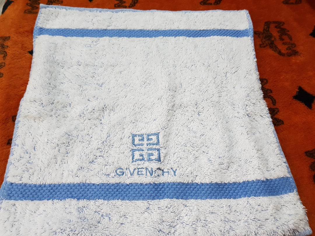 Auth Givenchy Facetowel, Furniture & Home Living, Bedding & Towels on ...