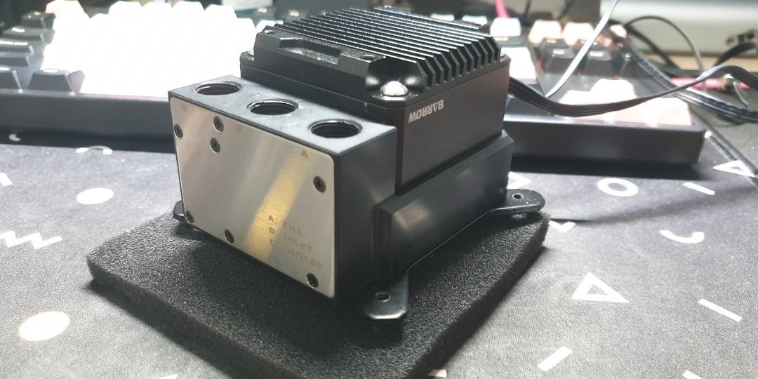Barrow CPU pump block reservoir, Computers & Tech, Parts & Accessories ...