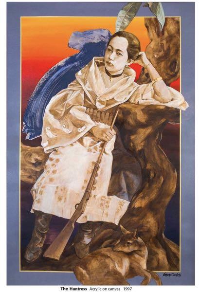 BenCab Digital Art Print The Huntress (1997), Hobbies & Toys ...