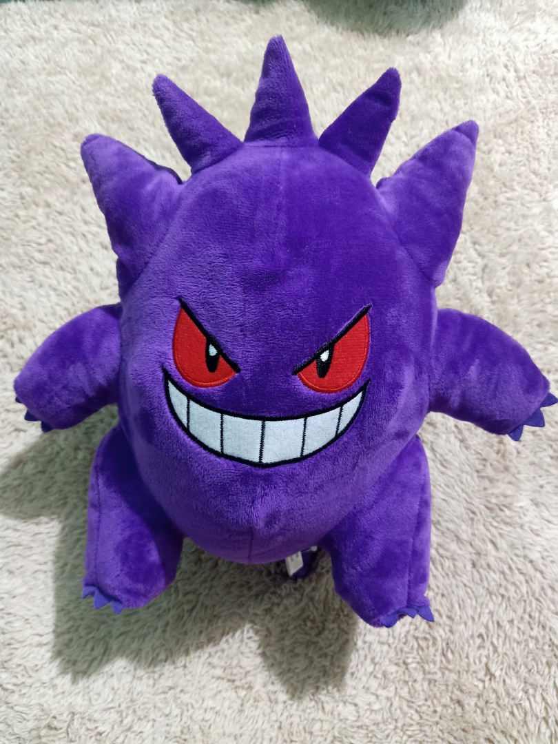 BRAND NEW ORIGINAL GENGAR FROM POKEMON(12 inches), Hobbies & Toys, Toys ...