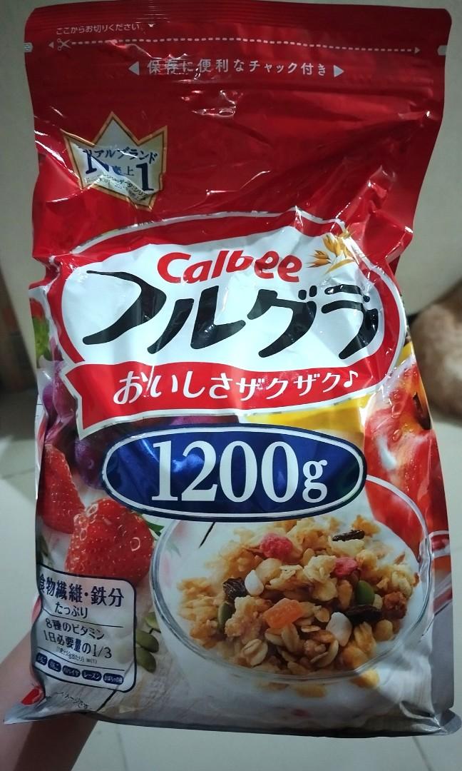 Calbee Japanese Cereal, Food & Drinks, Packaged & Instant Food on Carousell