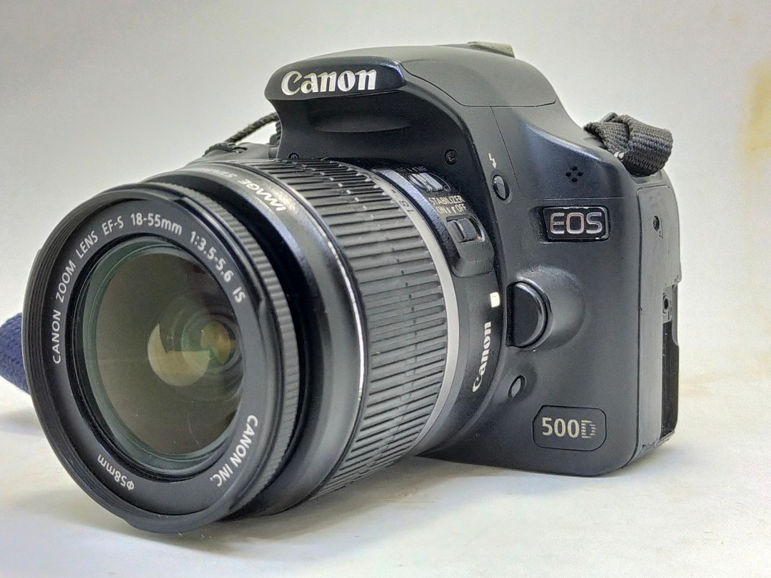 canon eos 500d with 18-55mm lens hd video, Photography, Cameras on ...