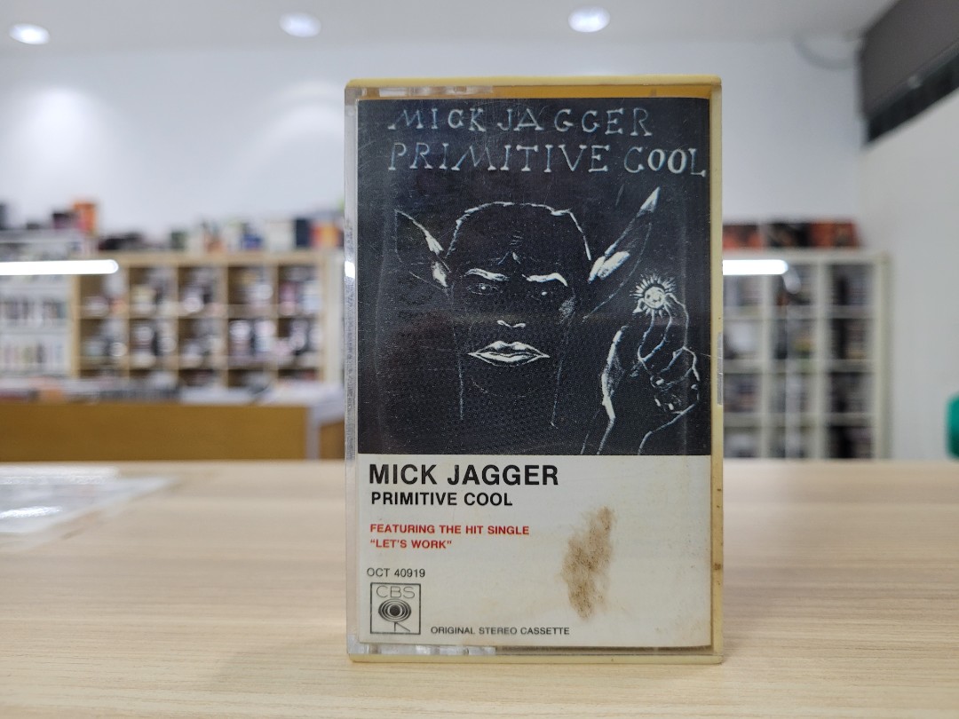 (Cassette) Mick Jagger - Primitive Cool, Hobbies & Toys, Music & Media ...