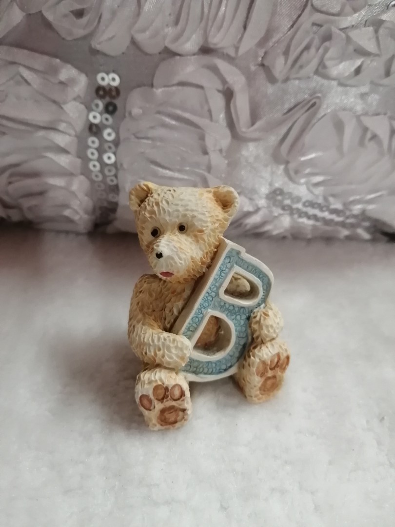 Letter B Ceramic Figurine, Furniture & Home Living, Home Decor, Other ...
