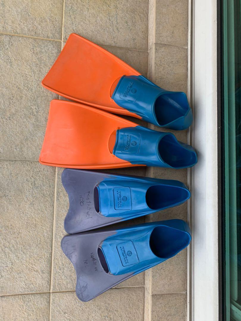 Children Flippers, Sports Equipment, Sports & Games, Water Sports on ...