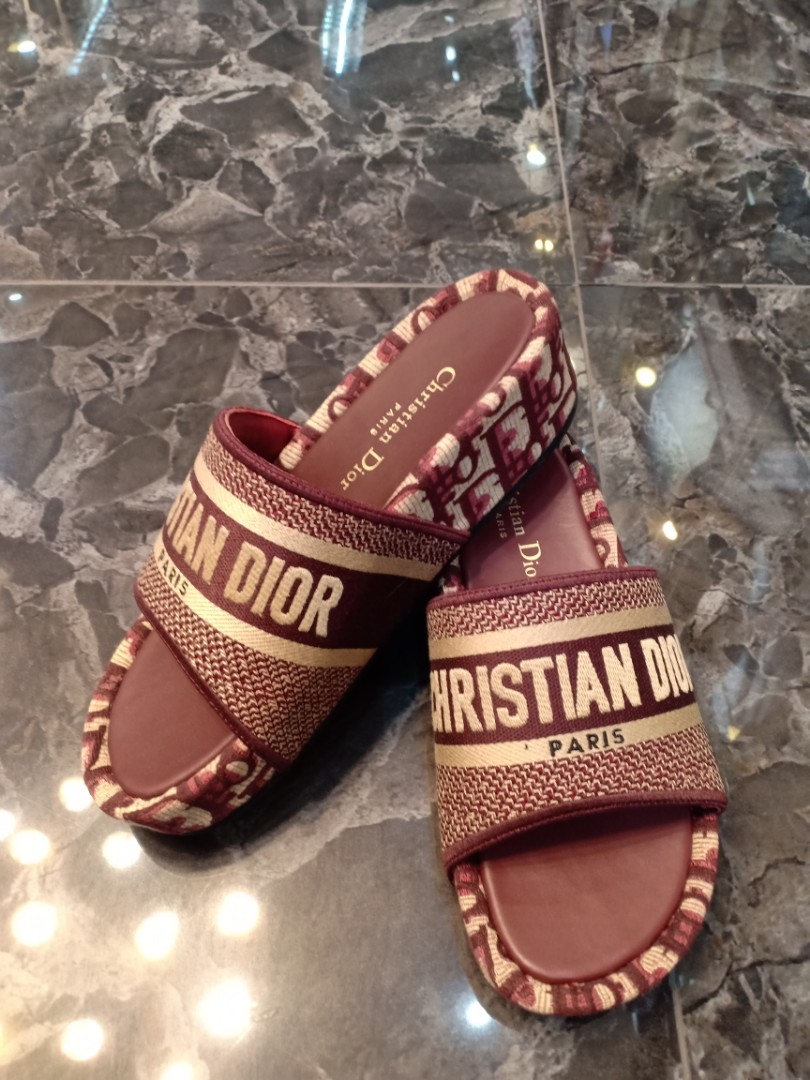 Christian Dior monogram heels, Women's Fashion, Footwear, Heels on ...