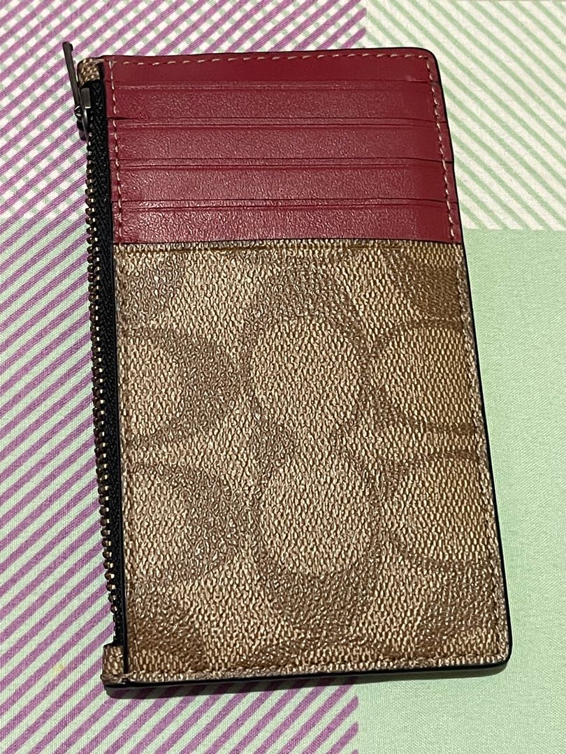 Coach Card holder wallet, Women's Fashion, Bags & Wallets, Wallets ...