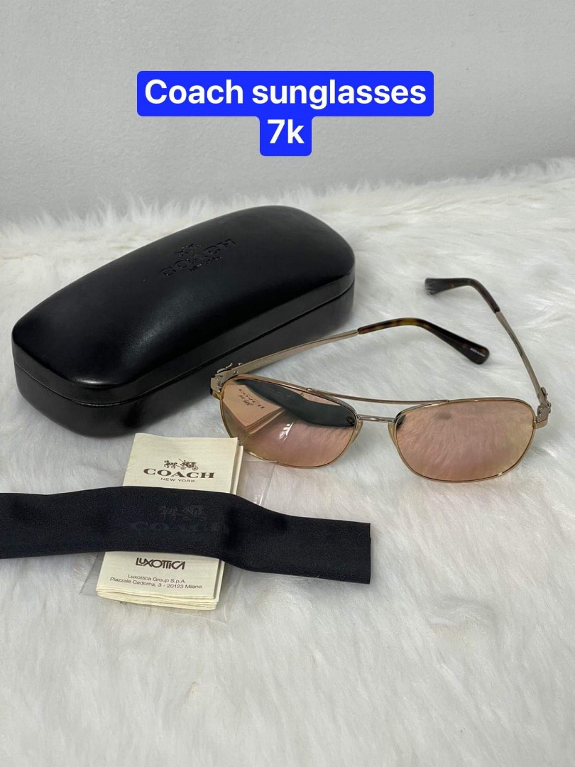 coach sunglasses, Men's Fashion, Watches & Accessories, Sunglasses ...