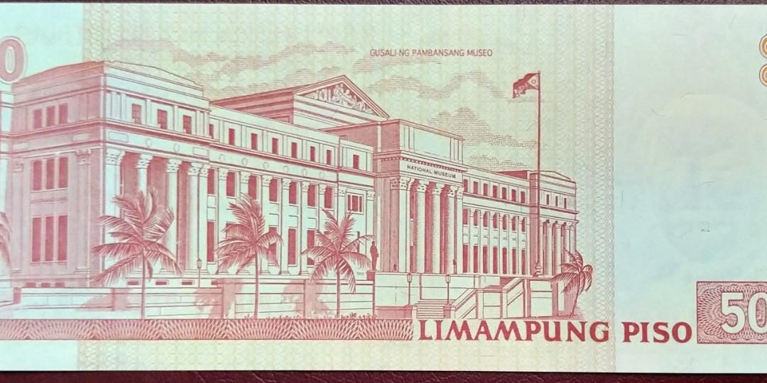 Commemorative Banknote : 1963-2013 Republika ng Pilipinas 50 Piso old ...
