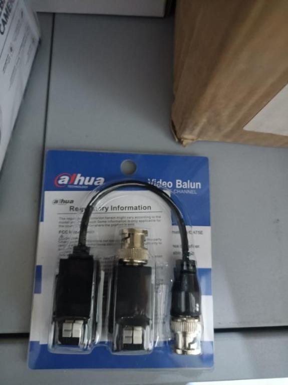 Dahua Passive Video Balun PFM800B-4K, Computers & Tech, Office ...
