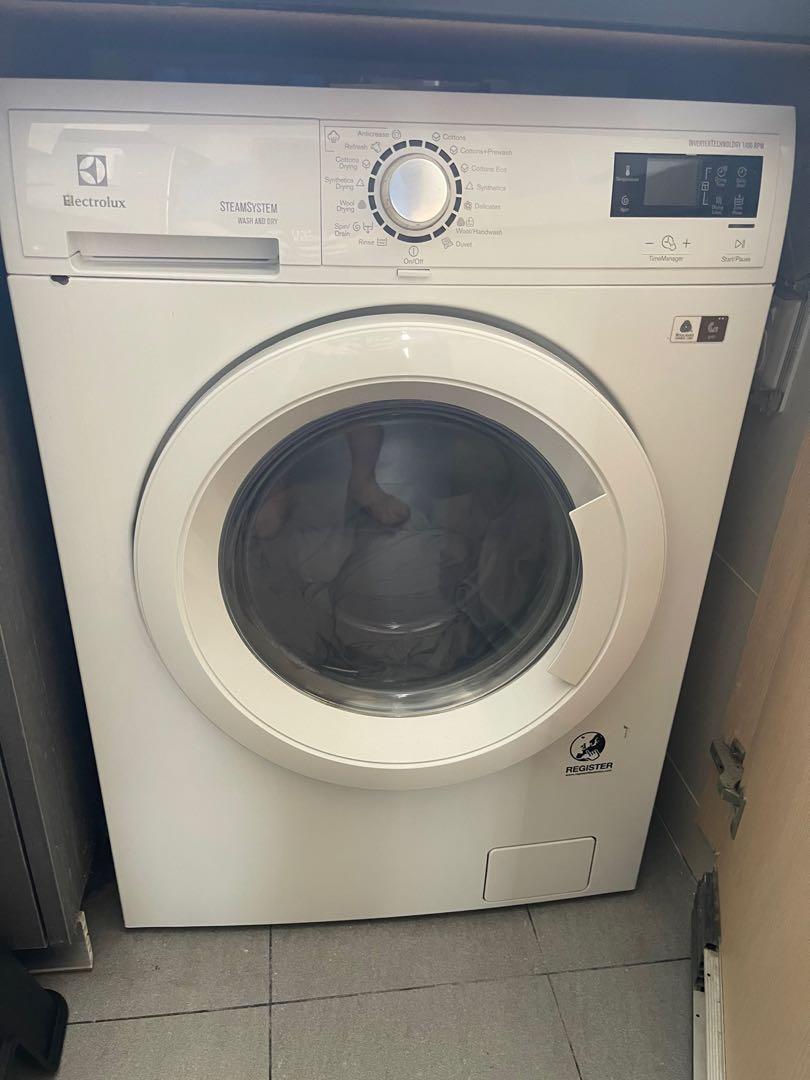 Electrolux Washing Machine + Dryer, TV & Home Appliances, Washing ...