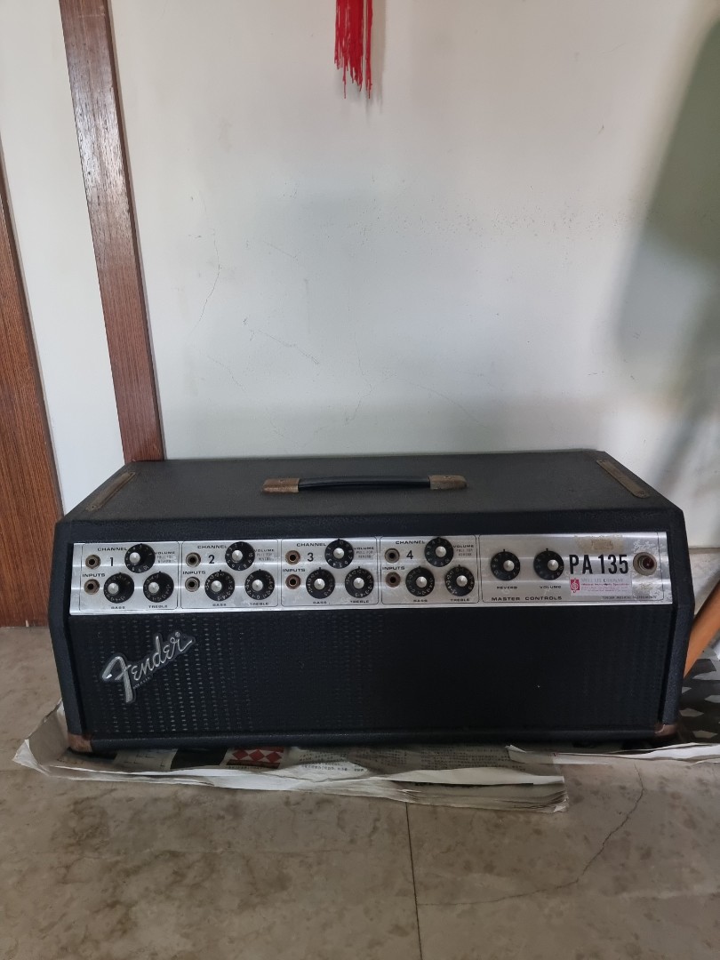 Fender PA 135 Amplifier, Hobbies & Toys, Music & Media, Musical ...