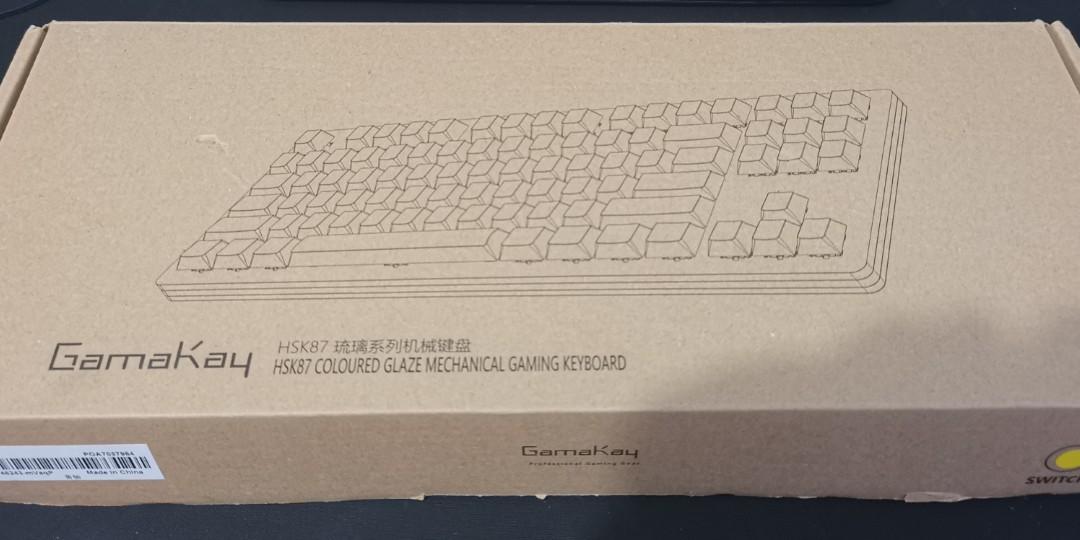Gamakay K87 RGB Mechanical Keyboard with HyperX Pudding PBT Keycaps[Modded], Computers & Tech ...