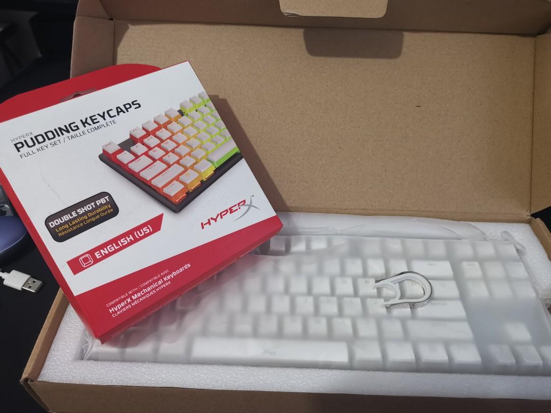 Gamakay K87 RGB Mechanical Keyboard with HyperX Pudding PBT Keycaps[Modded], Computers & Tech ...