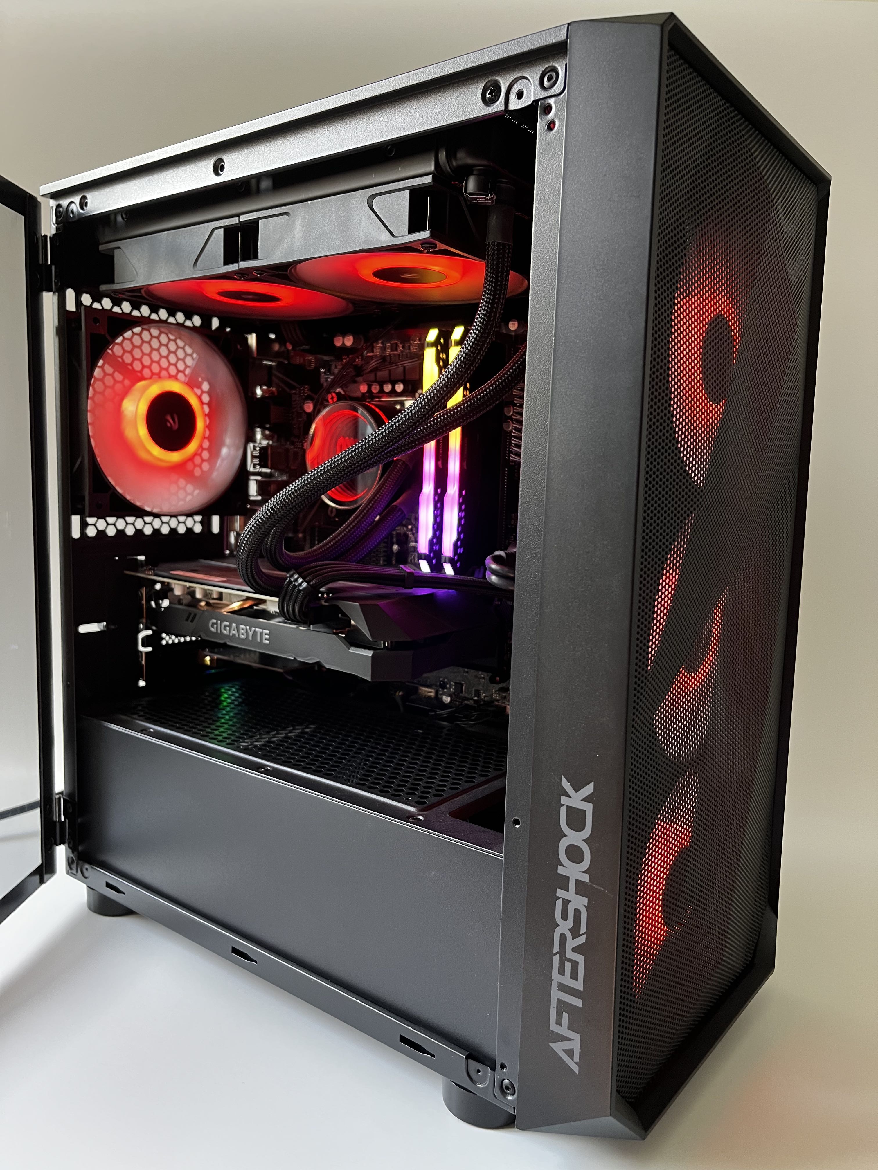 Gaming Desktop Aftershock Rapid Desktop i7 11700K 32GB RAM, Computers ...