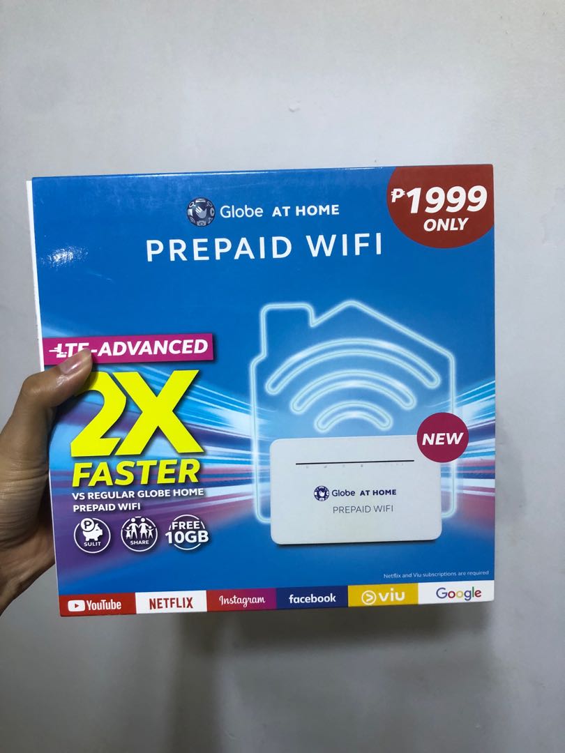 Globe at Home Prepaid WiFi LTE Advanced Modem, Computers & Tech, Office ...