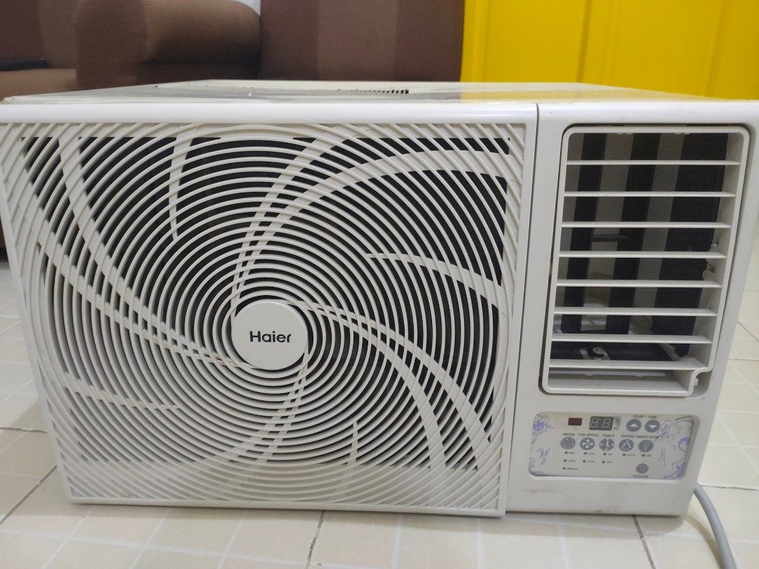 Haier 1.5HP Window Type, TV & Home Appliances, Air Conditioning and ...