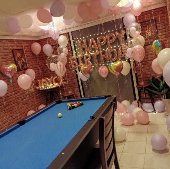 Happy birthday decorations setup, Hobbies & Toys, Stationery & Craft ...