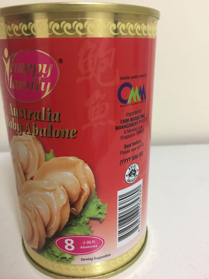 Happy Family Abalone & Red Wine Gift Box, Food & Drinks, Other Food ...