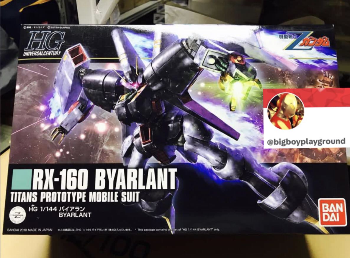 HG 1/144 拜亞蘭 RX-160 BYARLANT バイアラン (HGUC) (ガンプラ ⚠️見貨架有便代表有，不要再問有無貨⚠️ ...