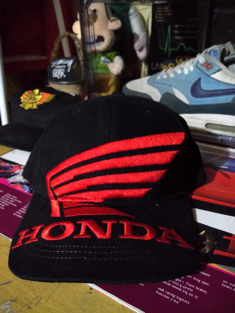 Honda Semi-Big Logo Cap, Men's Fashion, Watches & Accessories, Caps ...