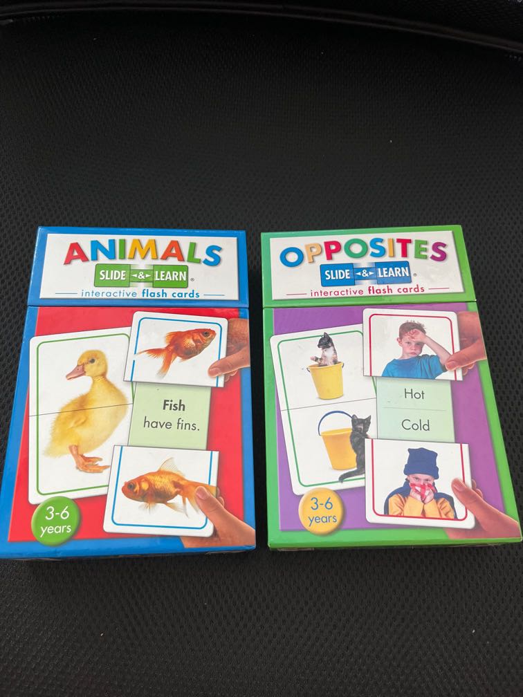 Interactive Flash Cards - big, Hobbies & Toys, Books & Magazines ...
