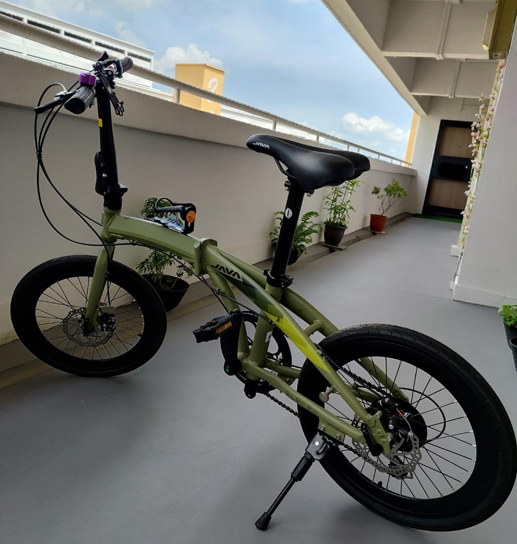 Java zelo 20' folding bicycle, Sports Equipment, Bicycles & Parts ...