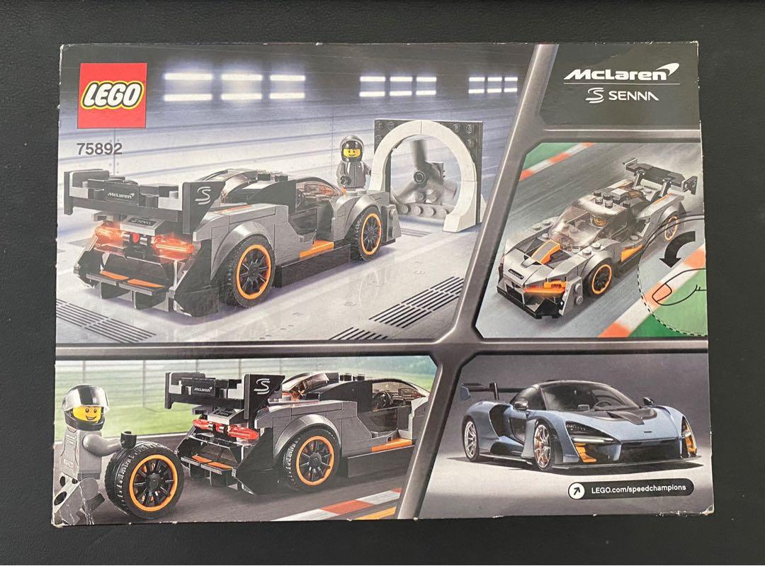 Lego 75892 Speed Champions McLaren Senna Original Unopened Box, Hobbies ...