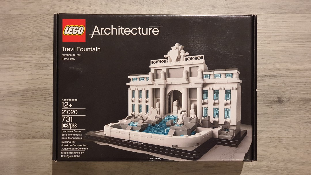 LEGO Architecture 21020 - Trevi Fountain, Hobbies & Toys, Toys & Games ...