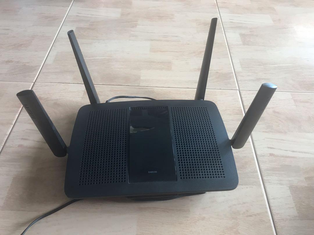 Linksys EA8100 router from Starhub, Computers & Tech, Parts ...