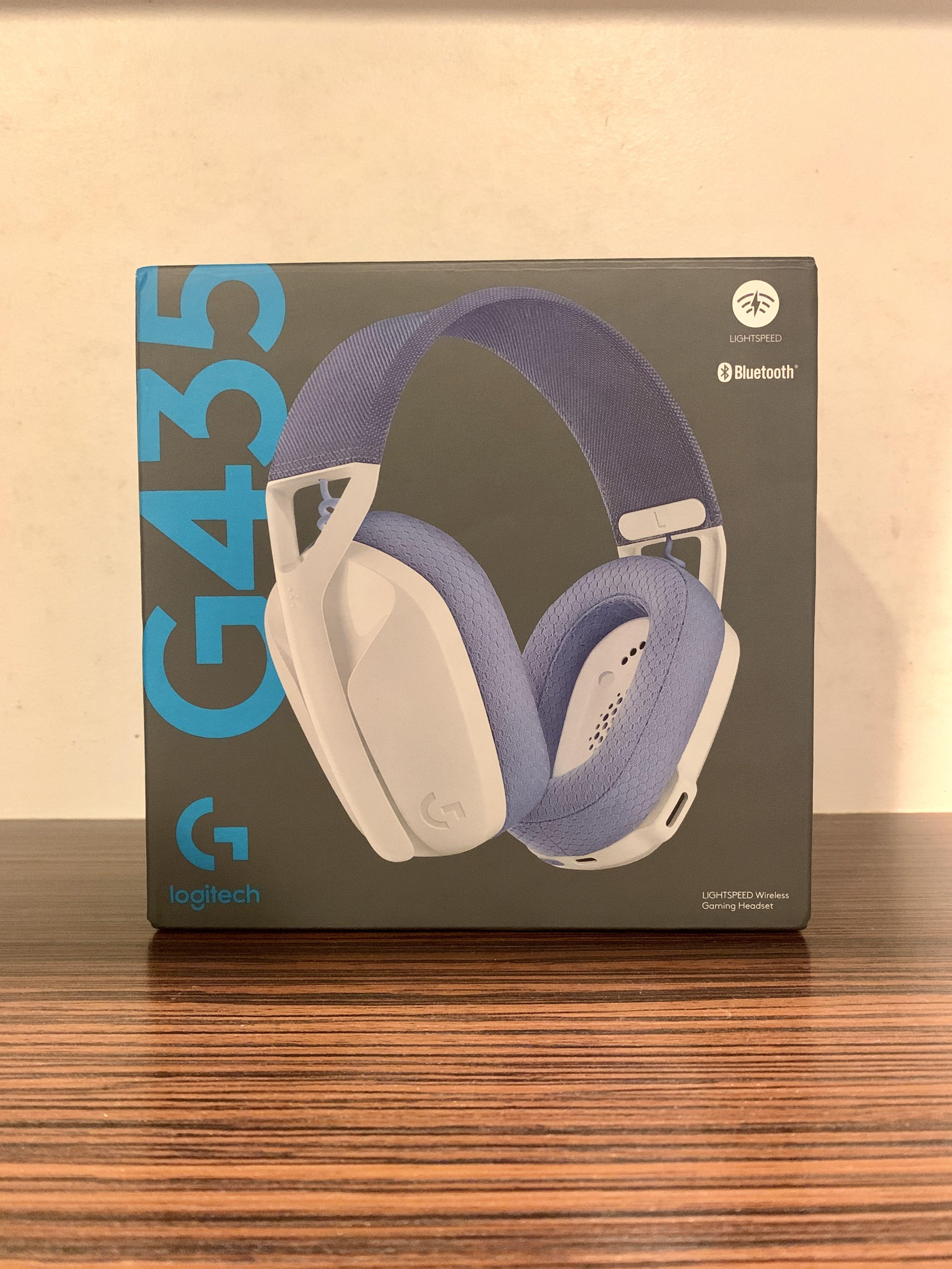 Logitech G435 Lightspeed - Wireless Gaming Headphones, Audio ...